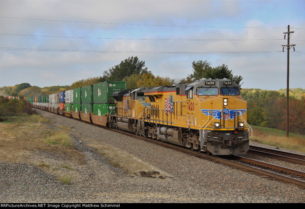 Union Pacific East Bound Stack
